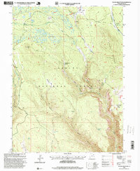 Hi-Res Interactive Map of Taylor Mountain, Uintah County, UT in 1996 | Pastmaps